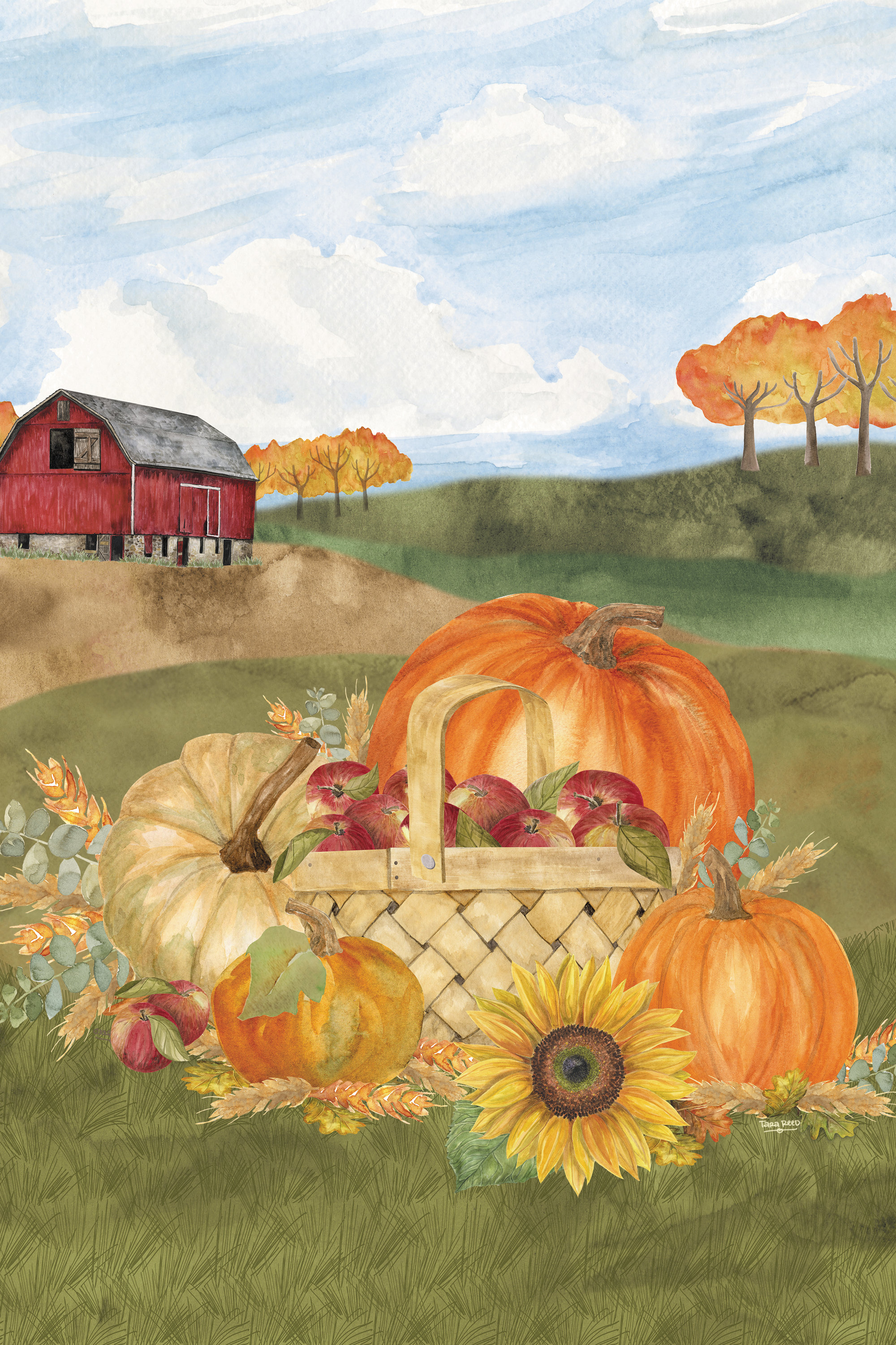 August Grove® Harvest Season VI by Tara Reed - Wrapped Canvas Print ...