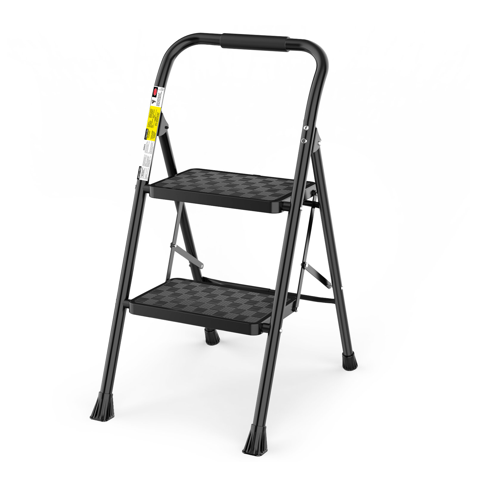 WFX Utility™ Folding 2 Step Ladder, 2 Step Stool for Adults, 2 Step ...
