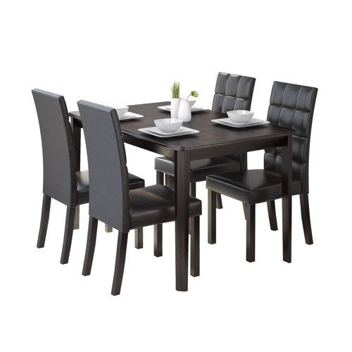 Latitude Run® Cesar 5 Piece Dining Set & Reviews | Wayfair