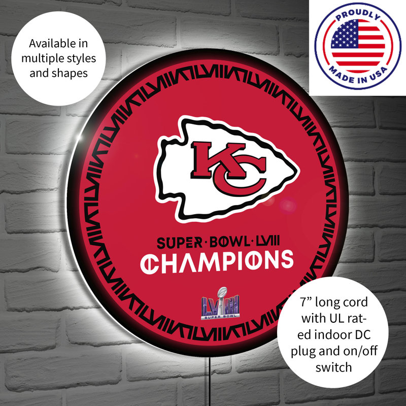 Evergreen Enterprises, Inc Kansas City Chiefs Super Bowl 58 Champions ...