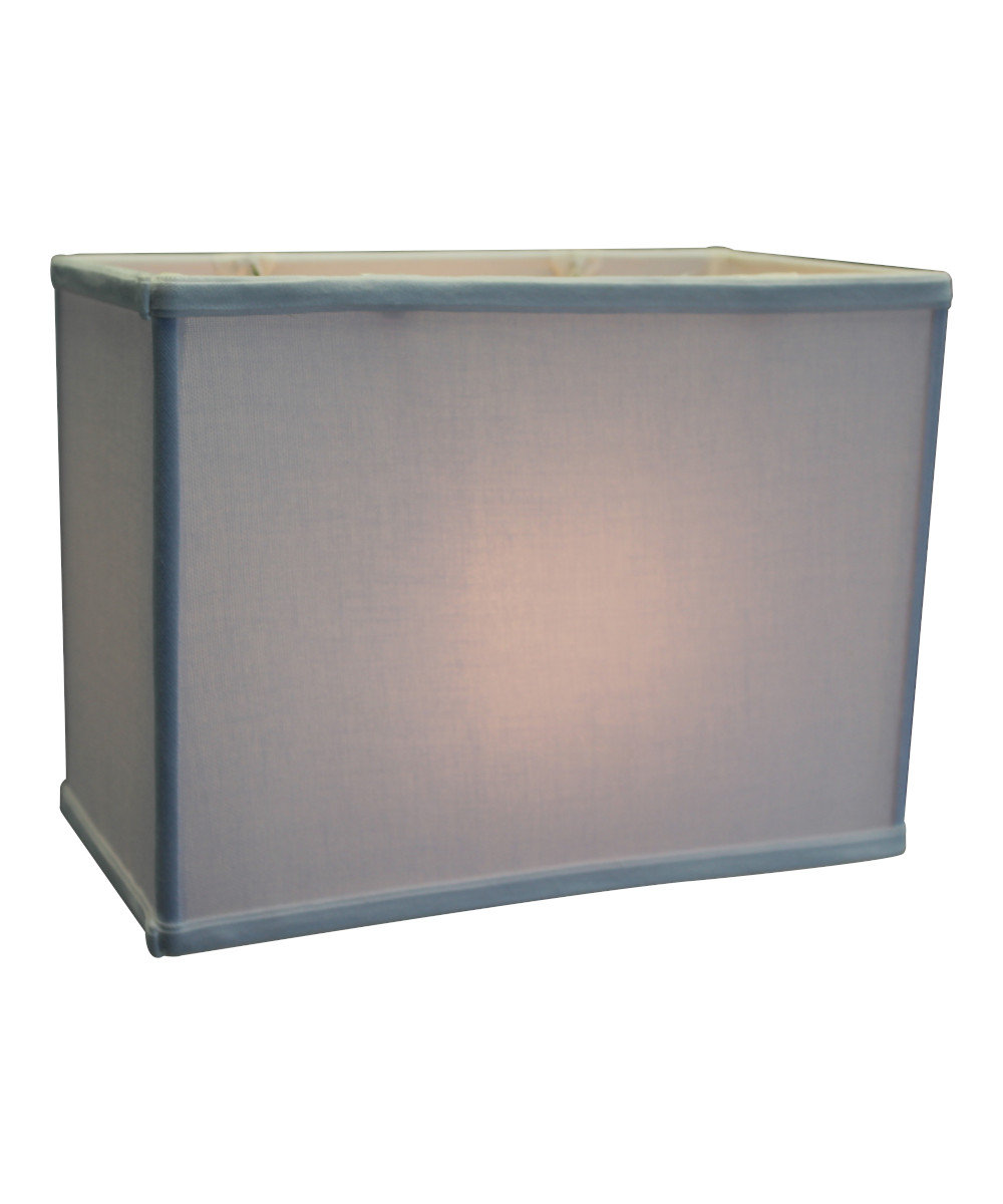 Wrought Studio 9" H x 6.5" W Linen Rectangular Lamp Shade ( Spider ) in ...
