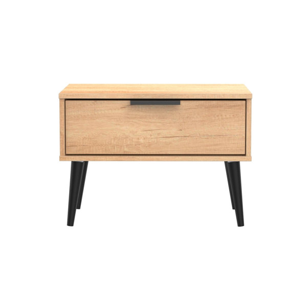 Corrigan Studio Fully Assembled Glennville 1 - Drawer Nightstand ...