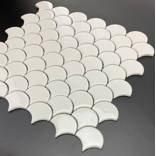 ES Stone 1" x 1" Seashell Fish Scale Mosaic Wall Tile & Reviews ...