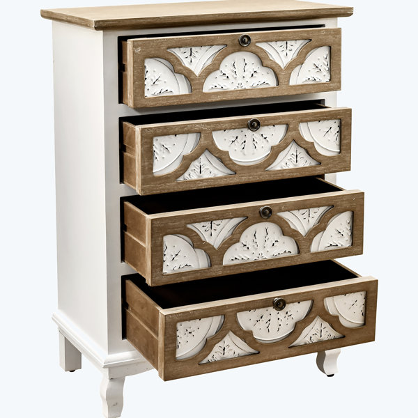 Ophelia & Co. Brooklee Solid Wood Accent Chest & Reviews | Wayfair
