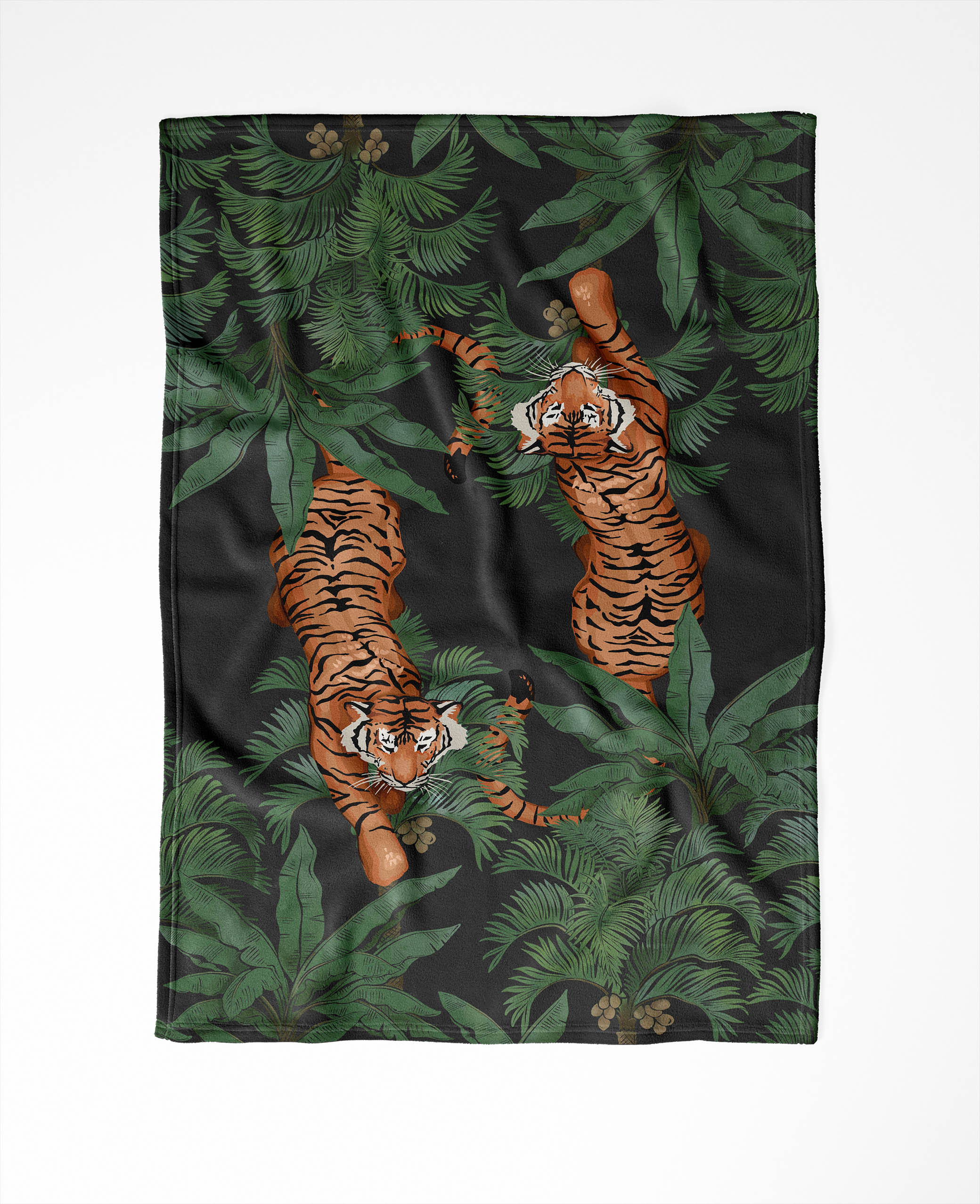 Christopher's Corner Rumble In the Jungle Ultra Plush Velveteen Fleece ...