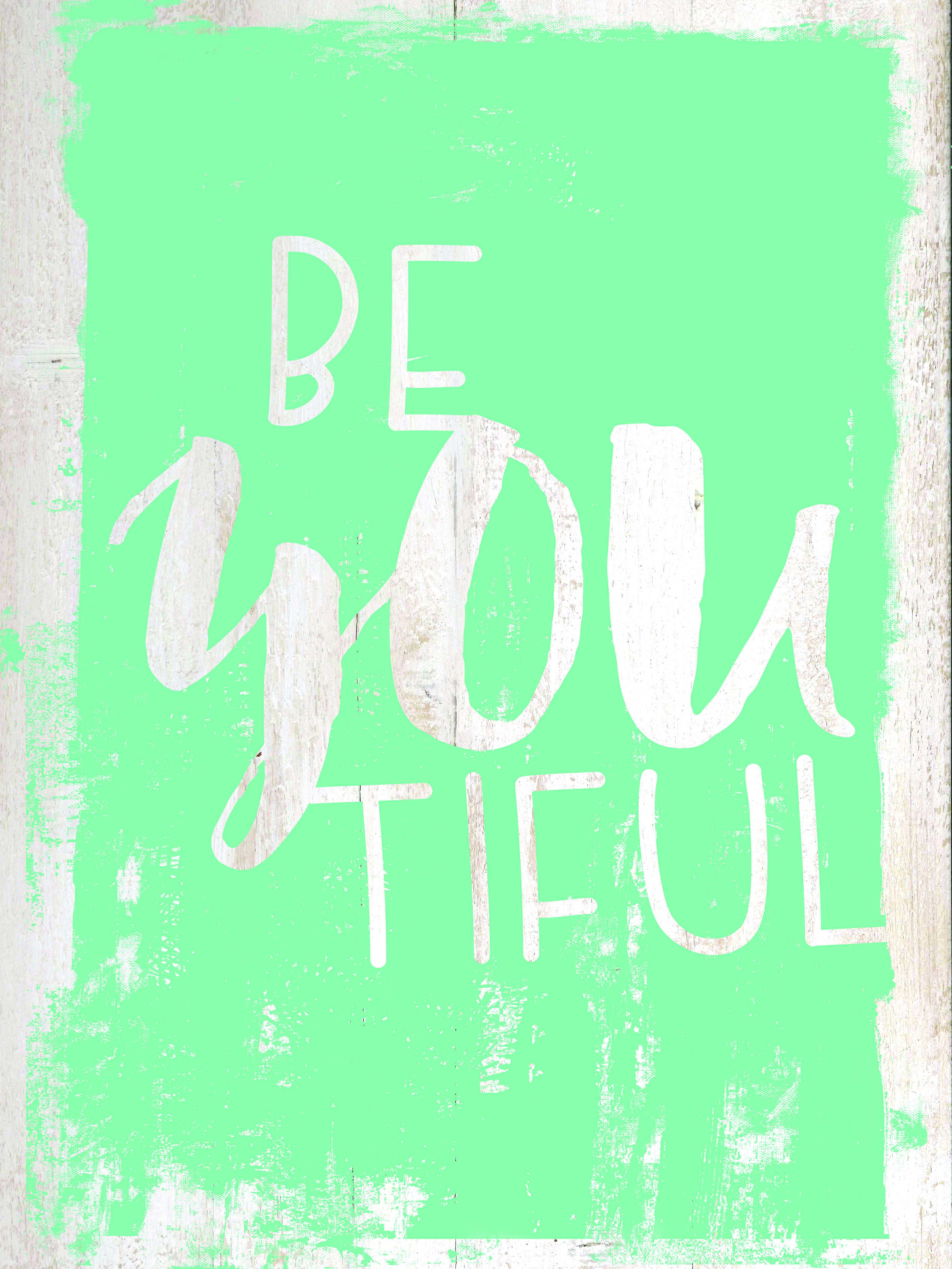 Trinx Beyoutiful Distressed - Wrapped Canvas Print | Wayfair