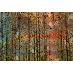 Winston Porter Annegreth Through the Trees - Wrapped Canvas Print ...