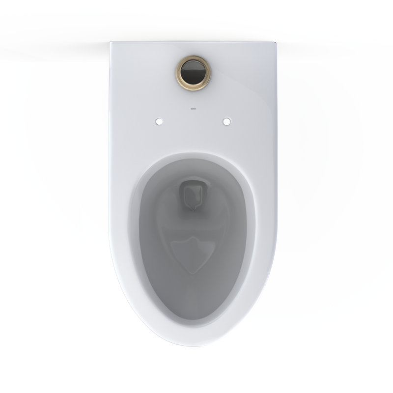TOTO Tornado Flush Commercial Flushometer Wall-Mounted Toilet ...
