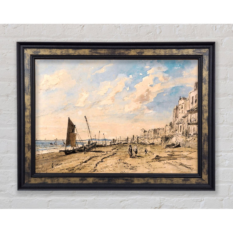 Bright Star Constable Brighton Beach - Single Picture Frame Art Prints ...