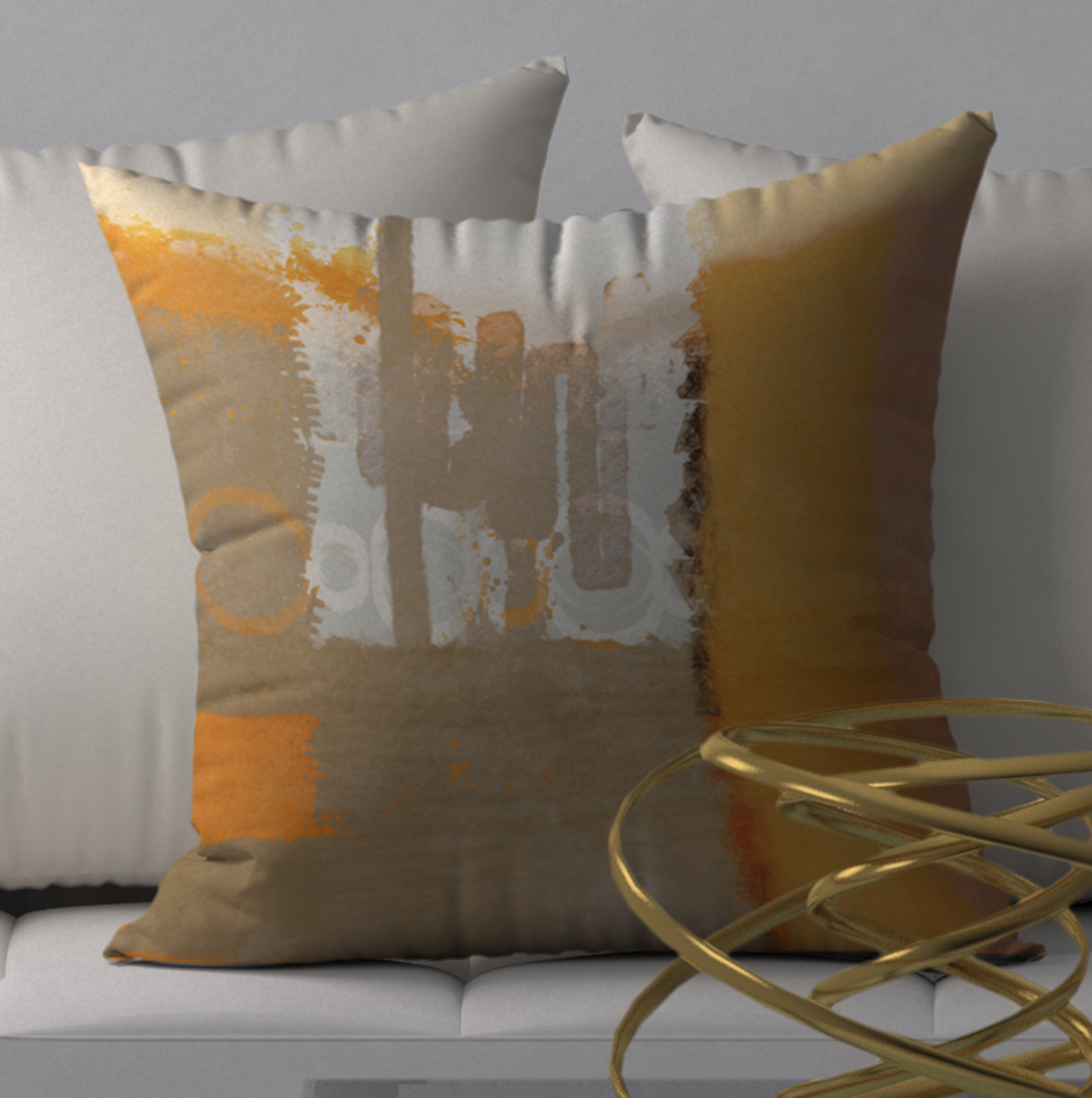 LeRoi Products Simple Beats Square Pillow Cover & Insert | Wayfair