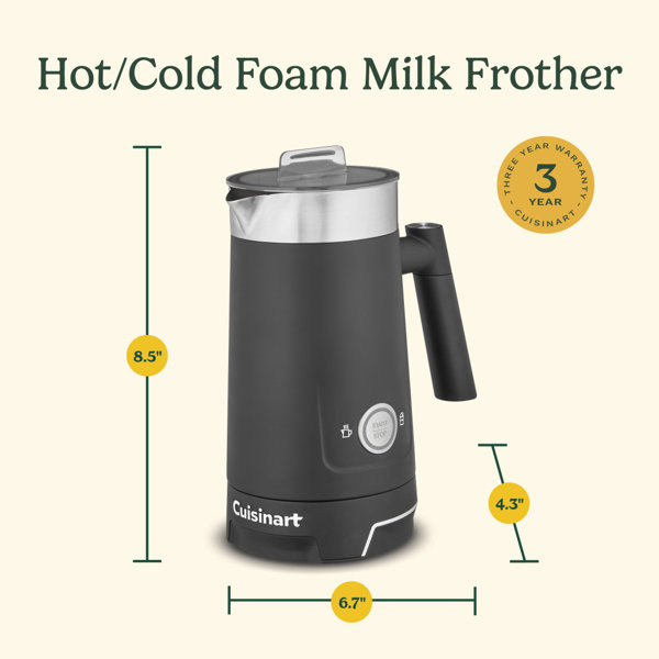 Cuisinart Hot & Cold Milk Frother & Reviews | Wayfair