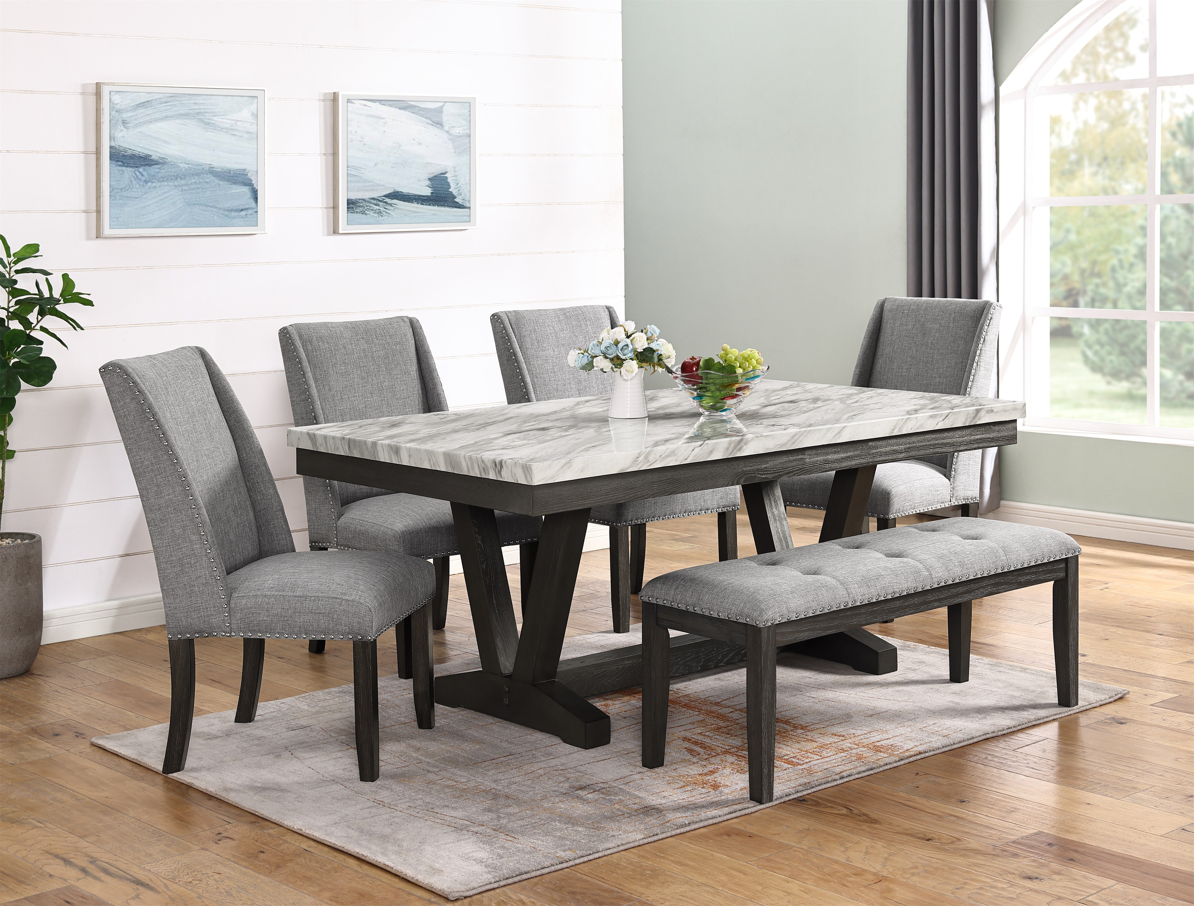 Lark Manor™ Caez Rectangular 42'' L x 72'' W Dining Set | Wayfair