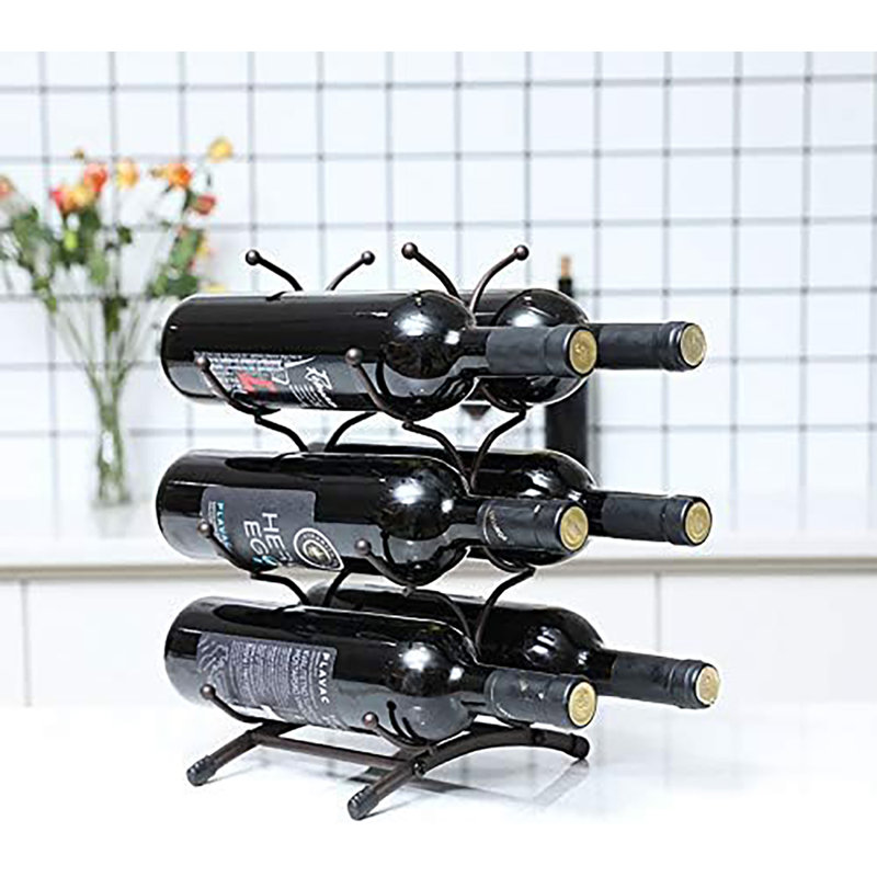 Mint Pantry® Wine Rack For Countertop,Wine Storage Shelf For Pantry ...