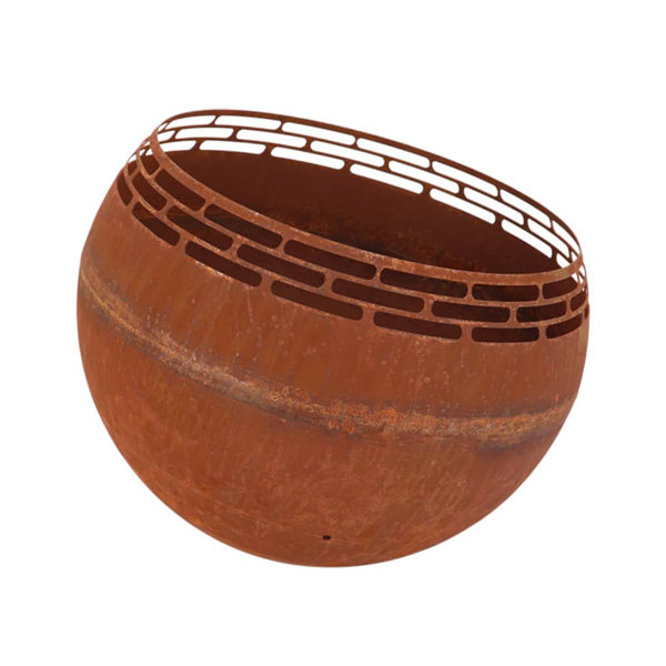 Williston Forge Esschert Design Fire Pit Ball Stripes | Wayfair.co.uk
