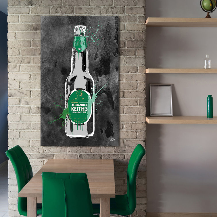 PicturePerfectInternational Drink Alexander Keiths Inverted On Canvas ...