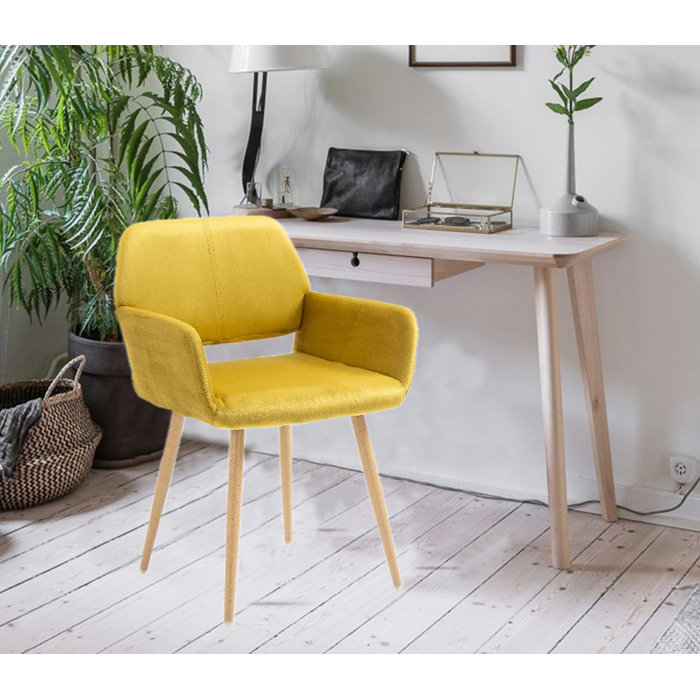 Everly Quinn Velvet Task Chair | Wayfair