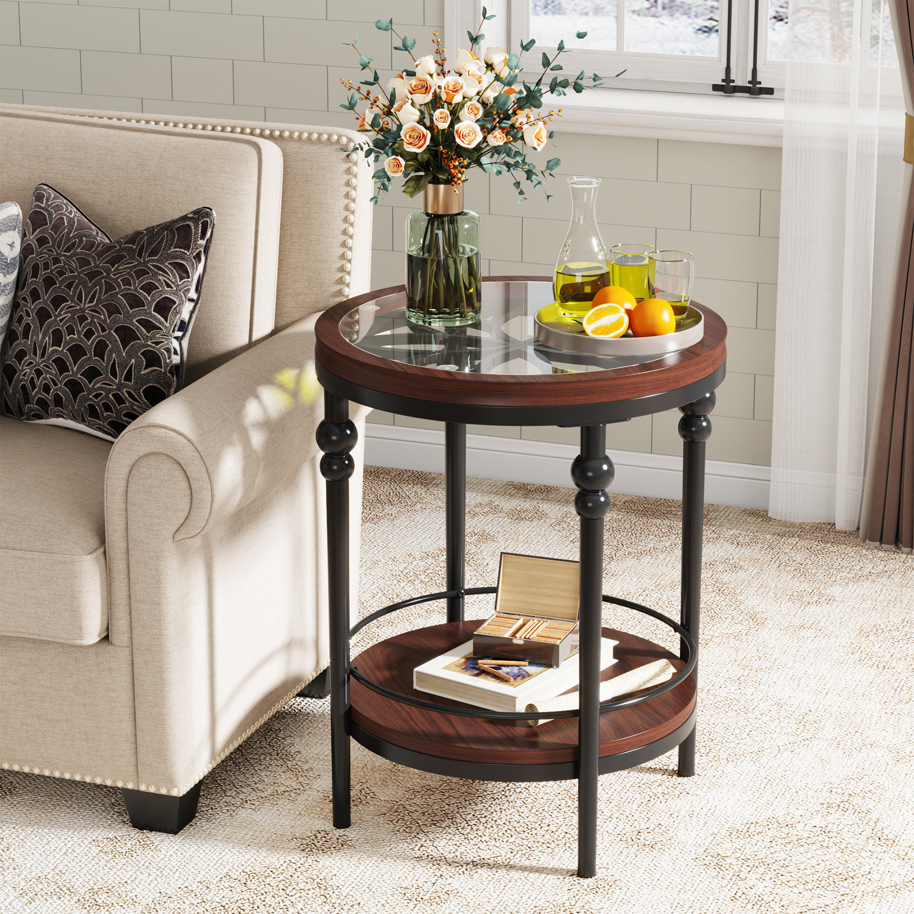Charlton Home Deantonio 4 Legs End Table - Wayfair Canada