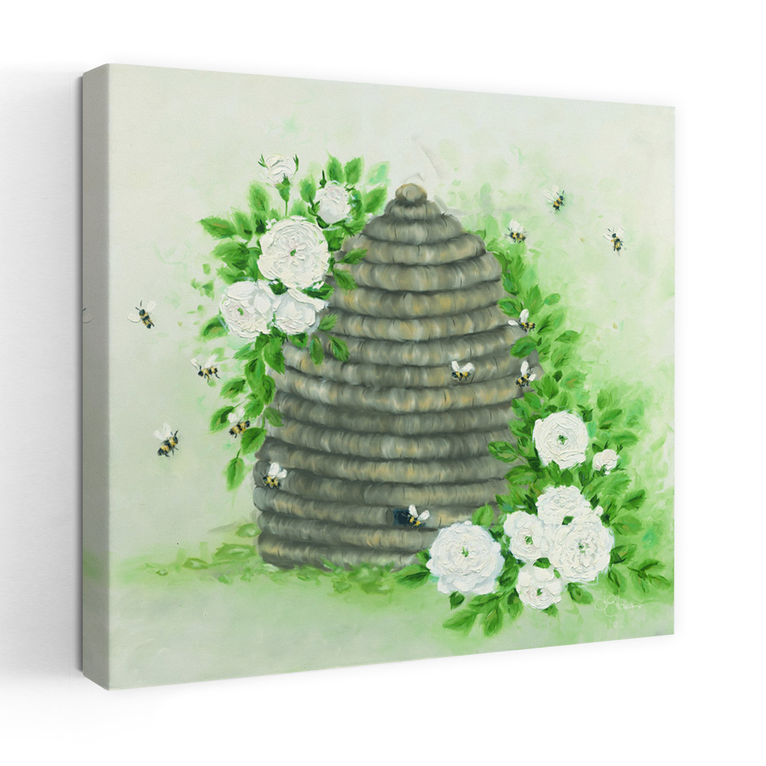 Ophelia & Co. Contemporary Buzzing Beehive With Bees Beehive Art ...