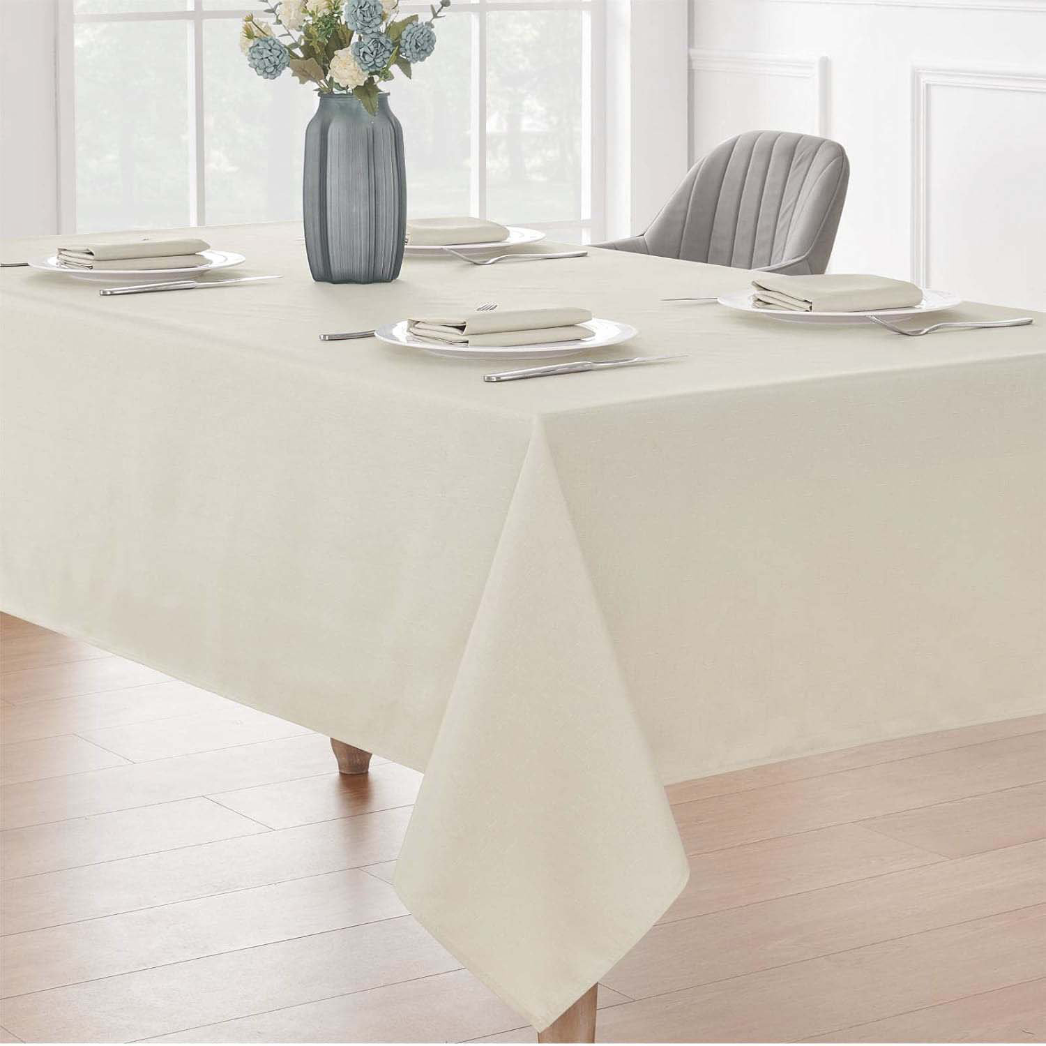 Latitude Run® Tablecloth Waterproof 60X84 Inch Textured Table Cloth ...