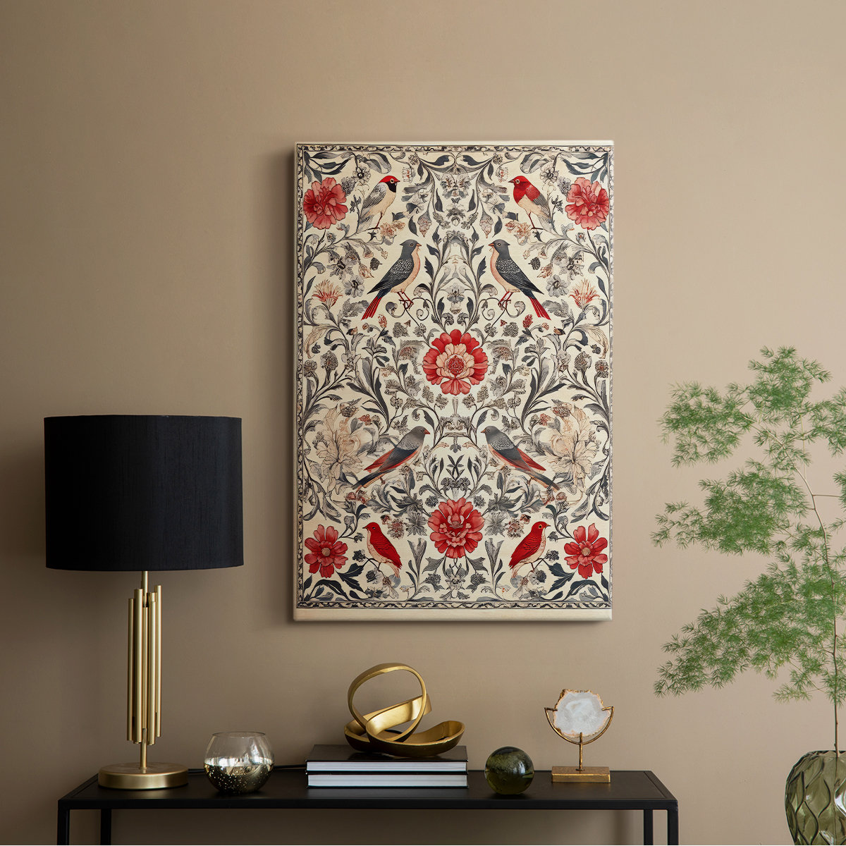 Lark Manor™ WM MORRIS Series CCCX -Premium Gallery Wrapped Canvas ...