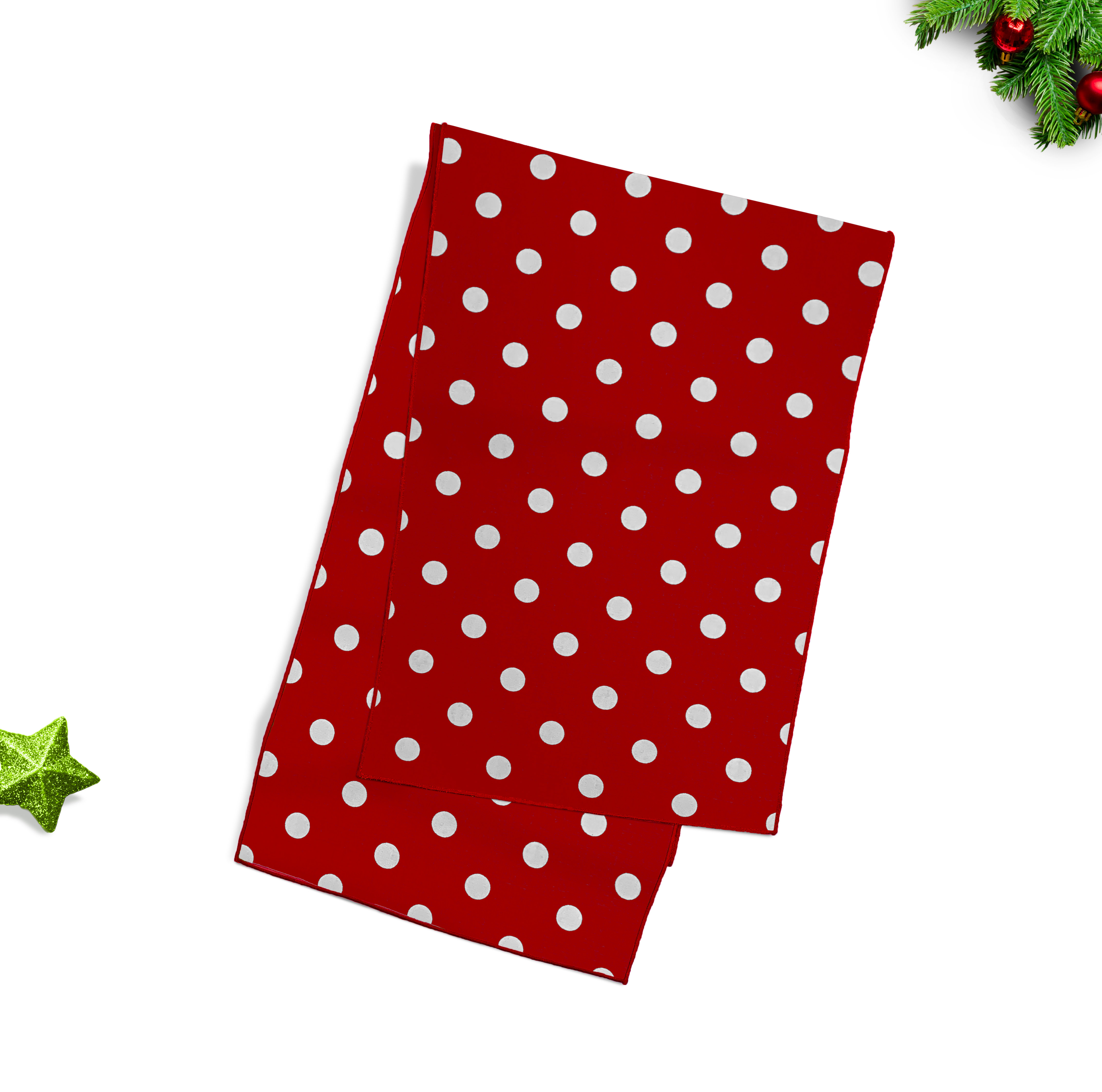 Joita Reversible RETRO POLKA Bright Red/RETRO POLKA Bright Red Table ...