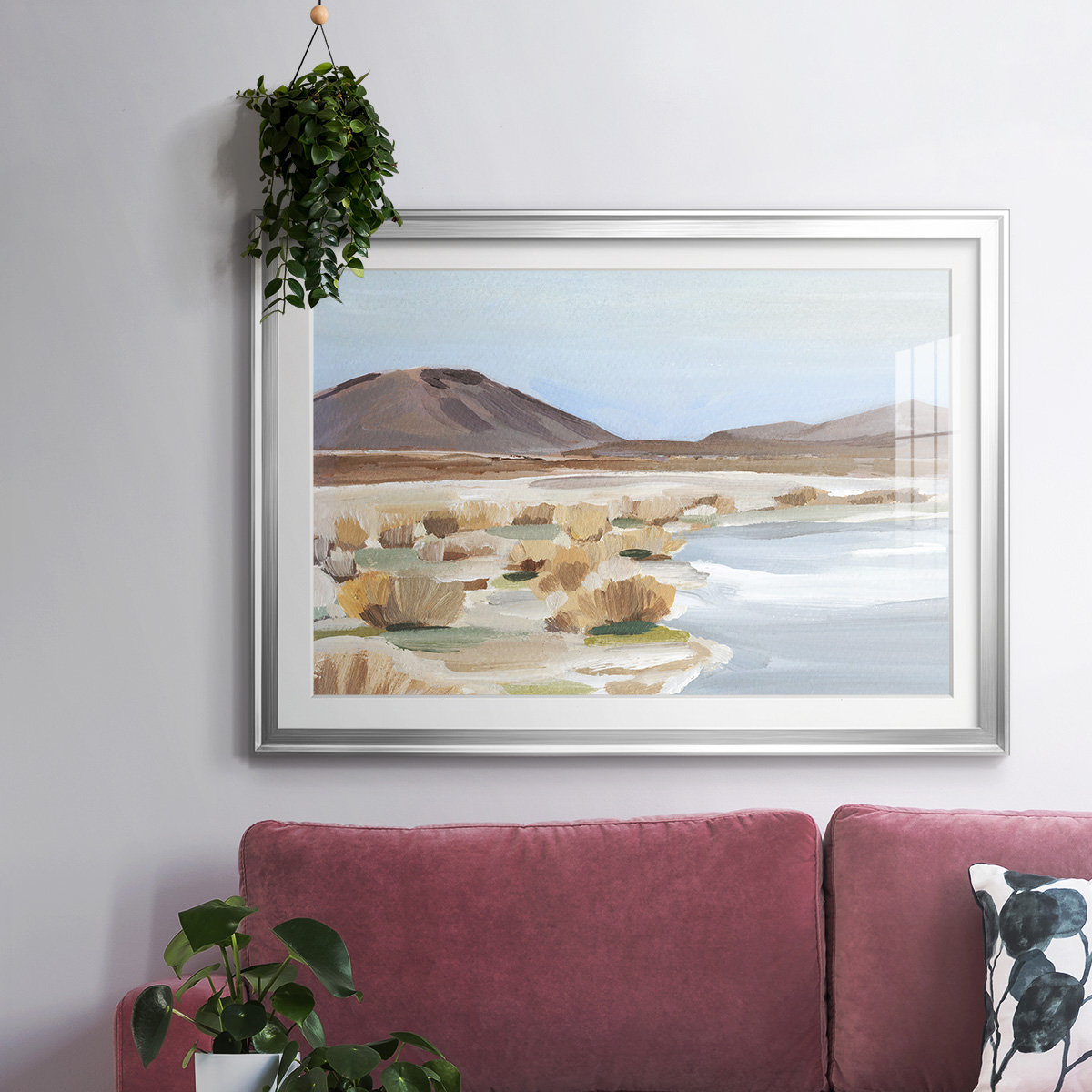 Highland Dunes Desert Oasis Study II Framed On Paper Print | Wayfair