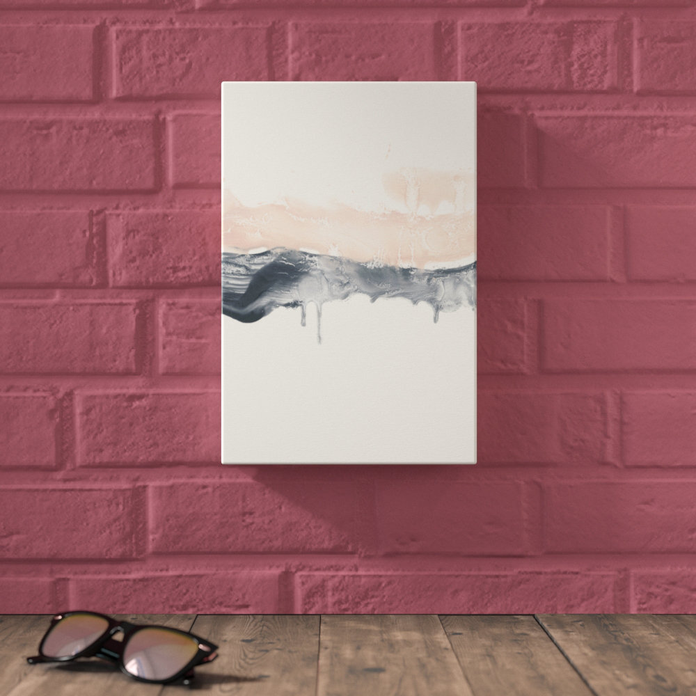 Blue Elephant Blush Divide II by Ethan Harper - Painting Print ...