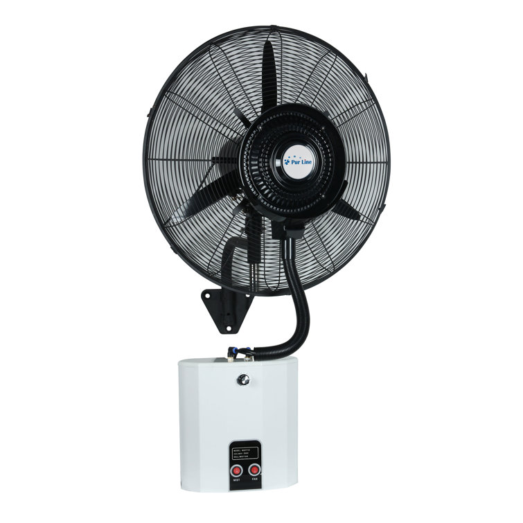 Symple Stuff Nebulizer Function 65cm Oscillating Wall Fan | Wayfair.co.uk