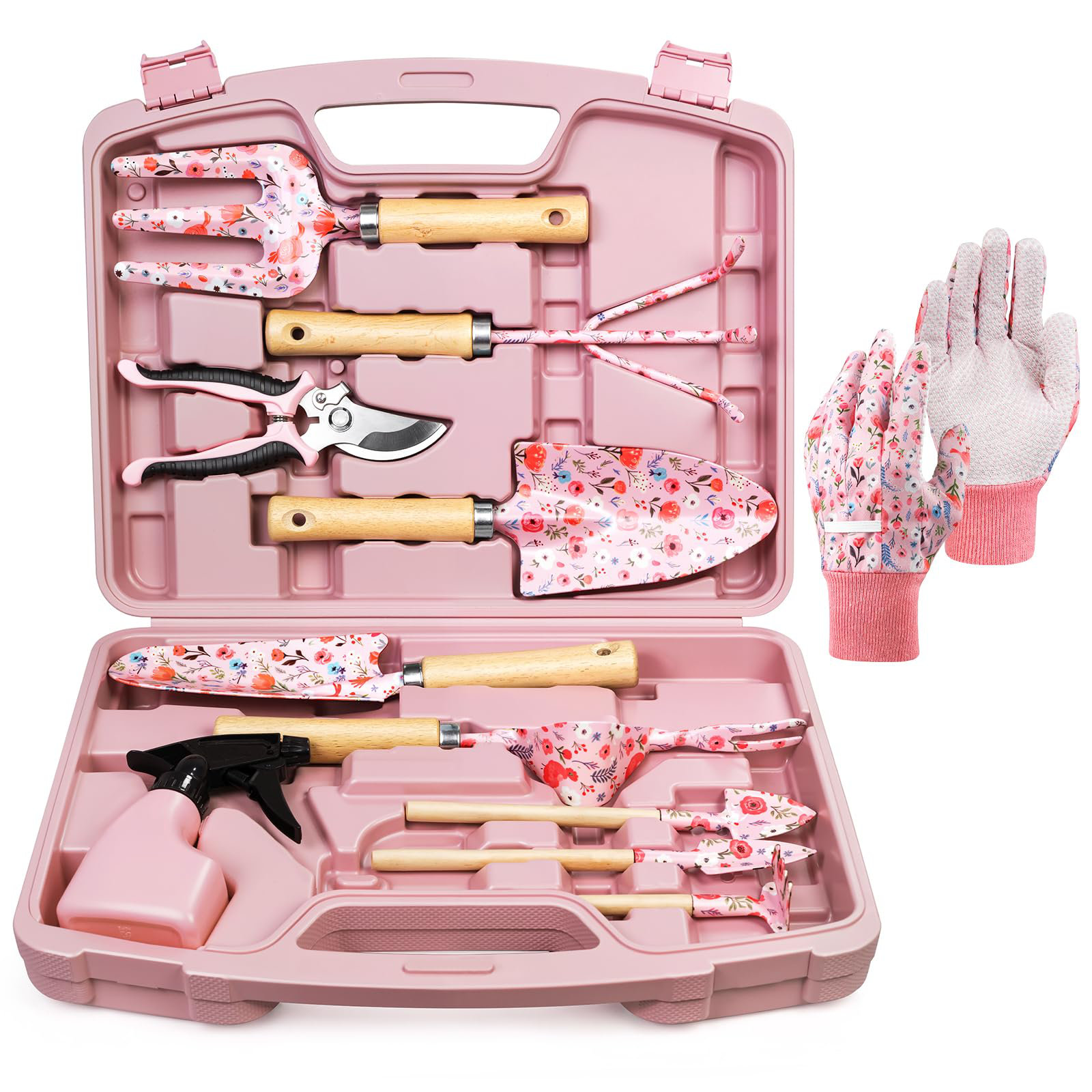 WFX Utility™ 12-Piece Womens Gardening Tools Gift Set, Rust-Proof ...