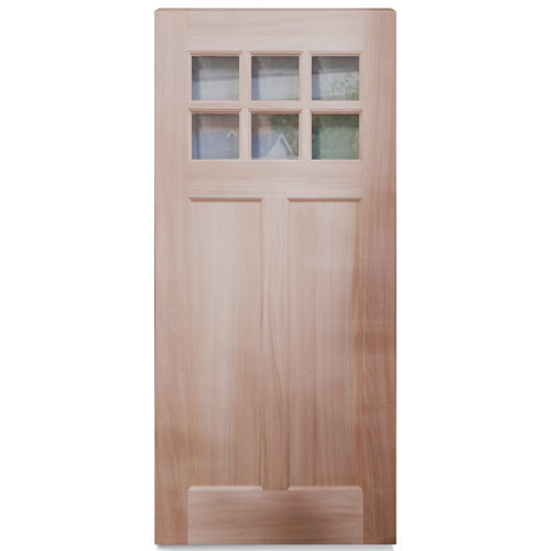 CreativeEntryways 36'' x 79'' Wood Front Entry Doors | Wayfair