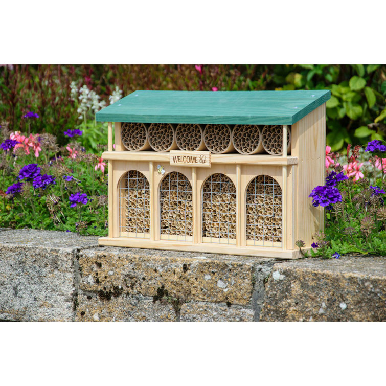 Dakota Fields Alfeu Freestanding Bumblebee House | Wayfair.co.uk