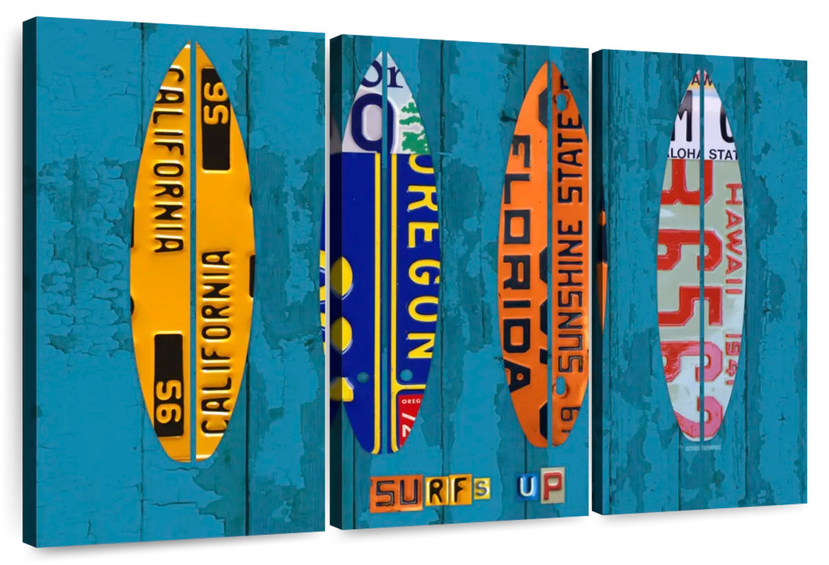 Elephant Stock Surf License Plates | Wayfair