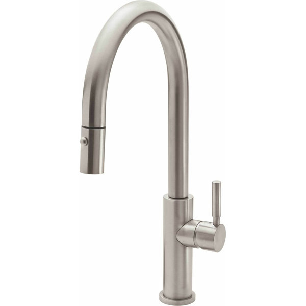 California Faucets Corsano Contemporary Pull Down Kitchen Faucet with ...
