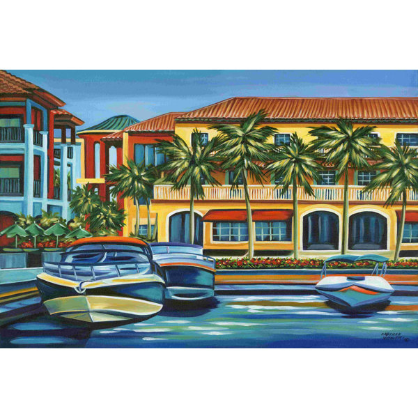 Bayou Breeze " Tropical Rendezvous II " Painting Print on Canvas | Wayfair