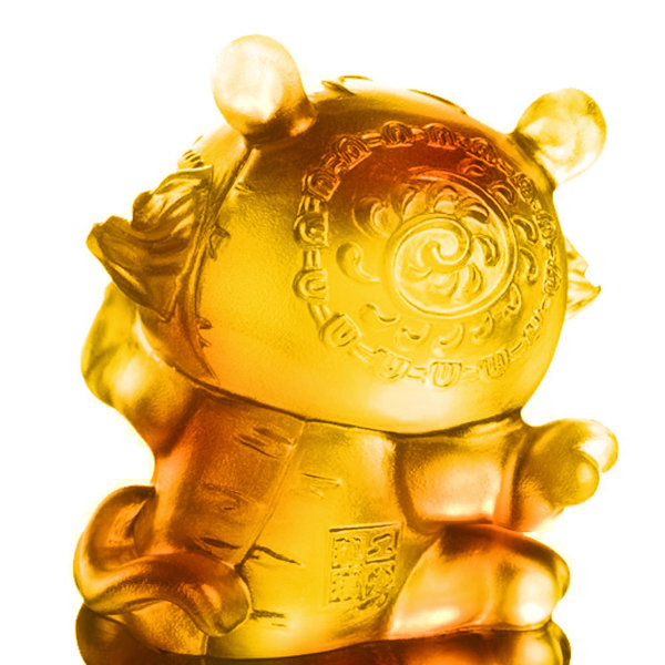 LIULI Crystal Art Crystal Tiger Figurine | Wayfair
