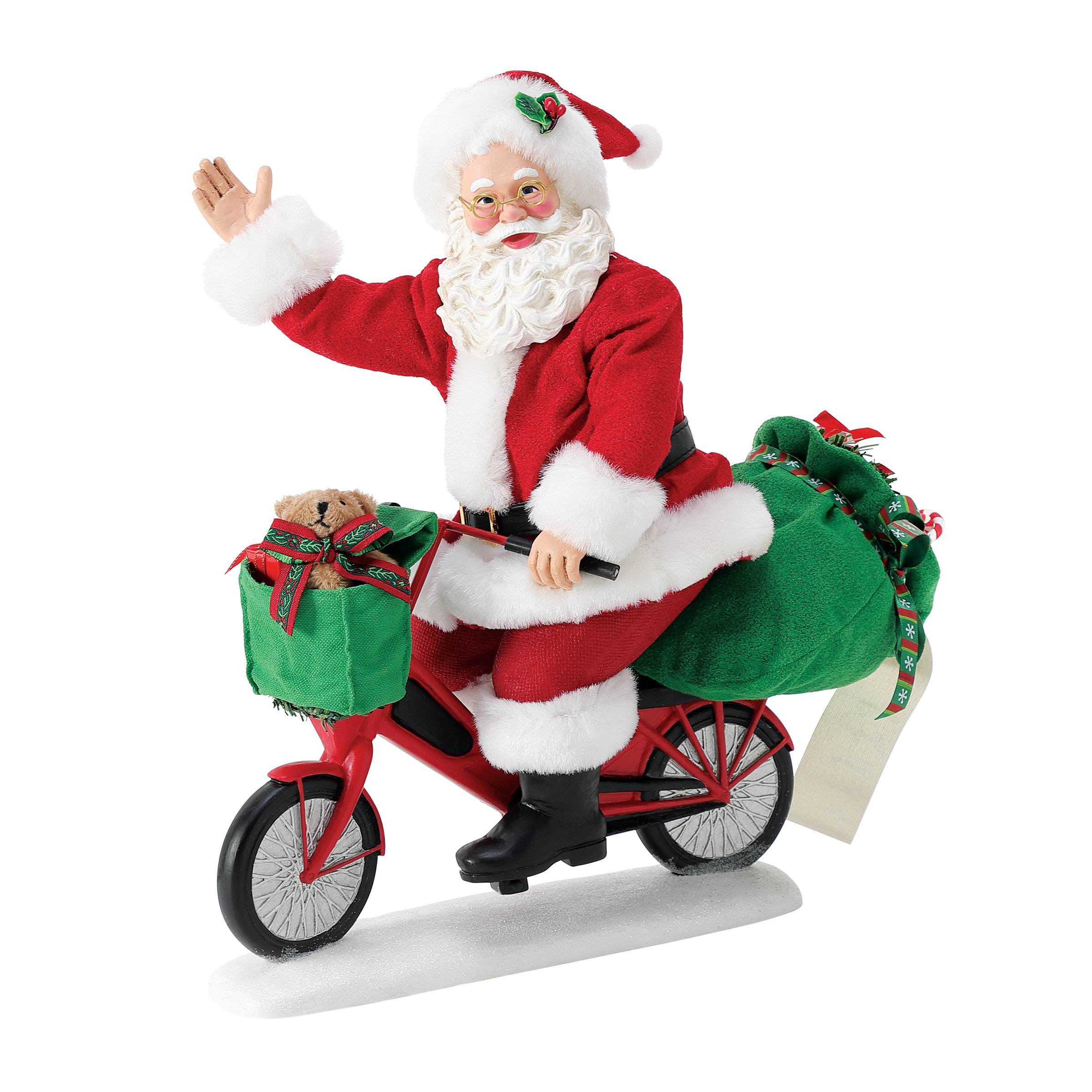Possible Dreams Sports and Leisure Santa Biking Enjoying the Ride ...