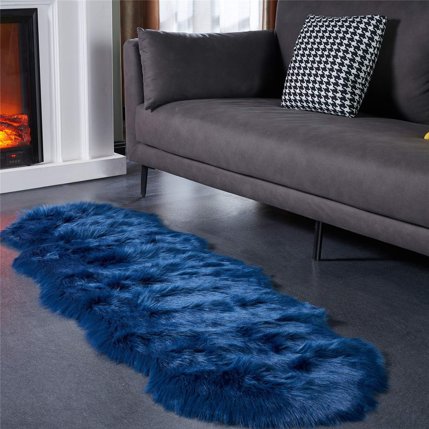 Mercer41 Soft Fuzzy Shaggy Area Rug for Bedroom - Wayfair Canada
