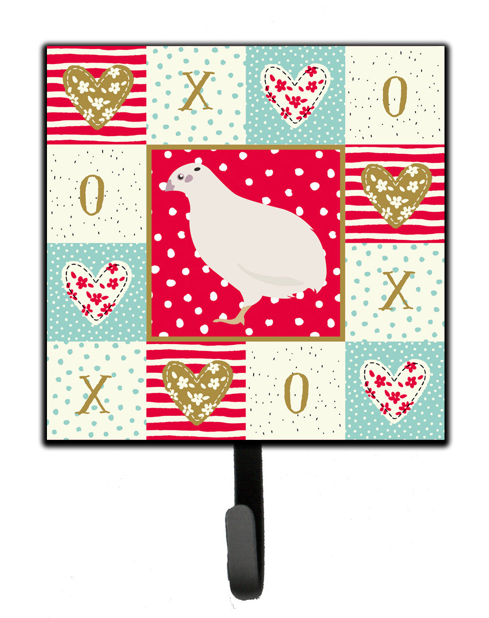 The Holiday Aisle® Asberry Love Wall Key Organizer with Key Hooks ...