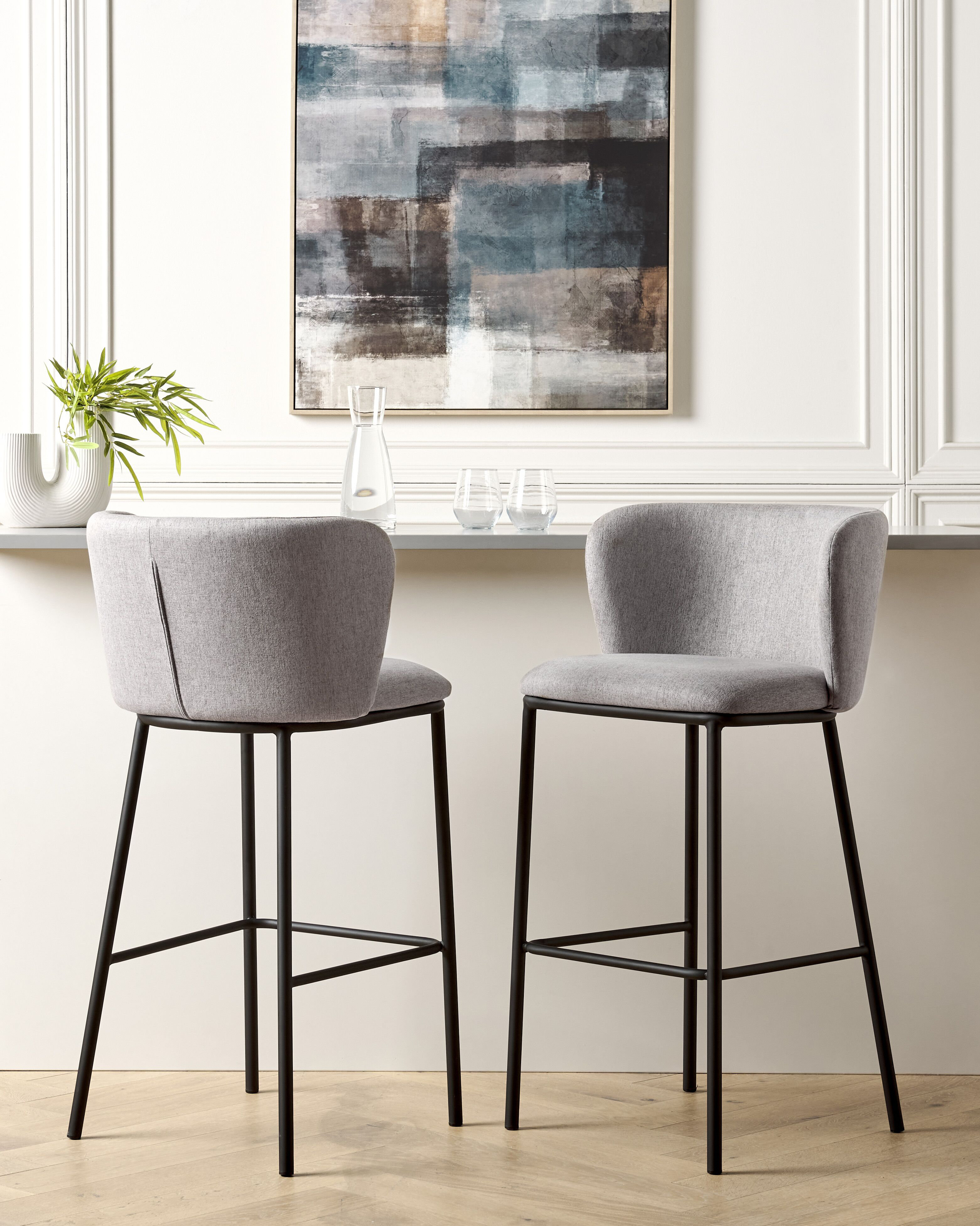 Beliani Mina 67cm Bar Stool | Wayfair.co.uk