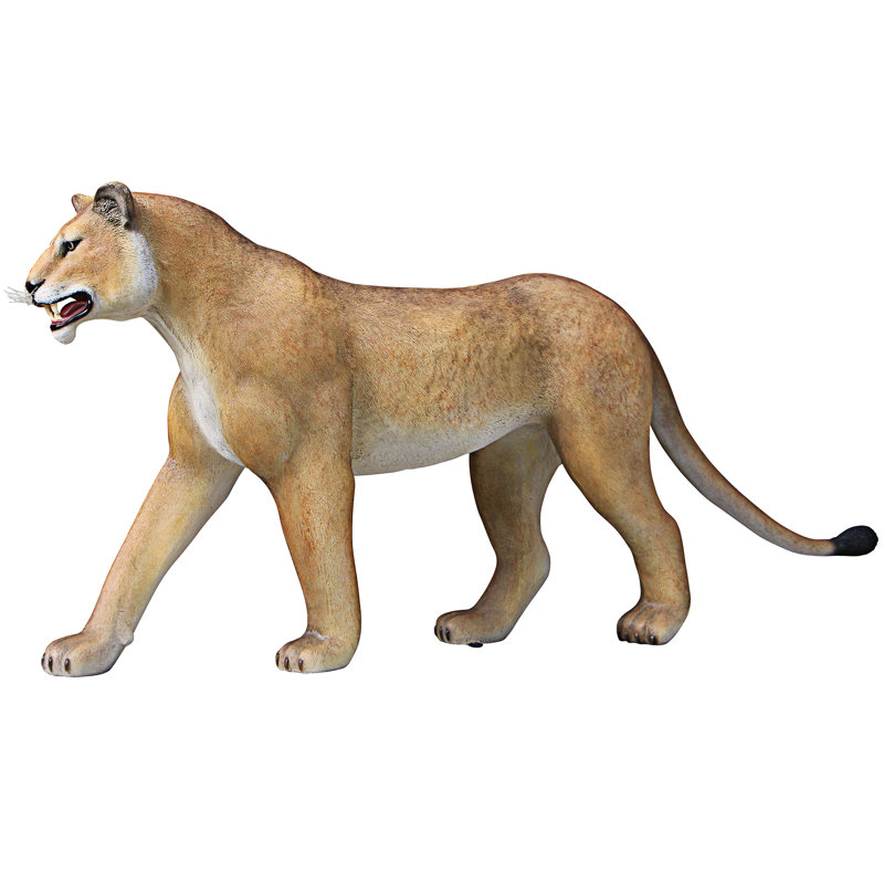 Design Toscano Lioness on the Prowl Garden Statue | Wayfair