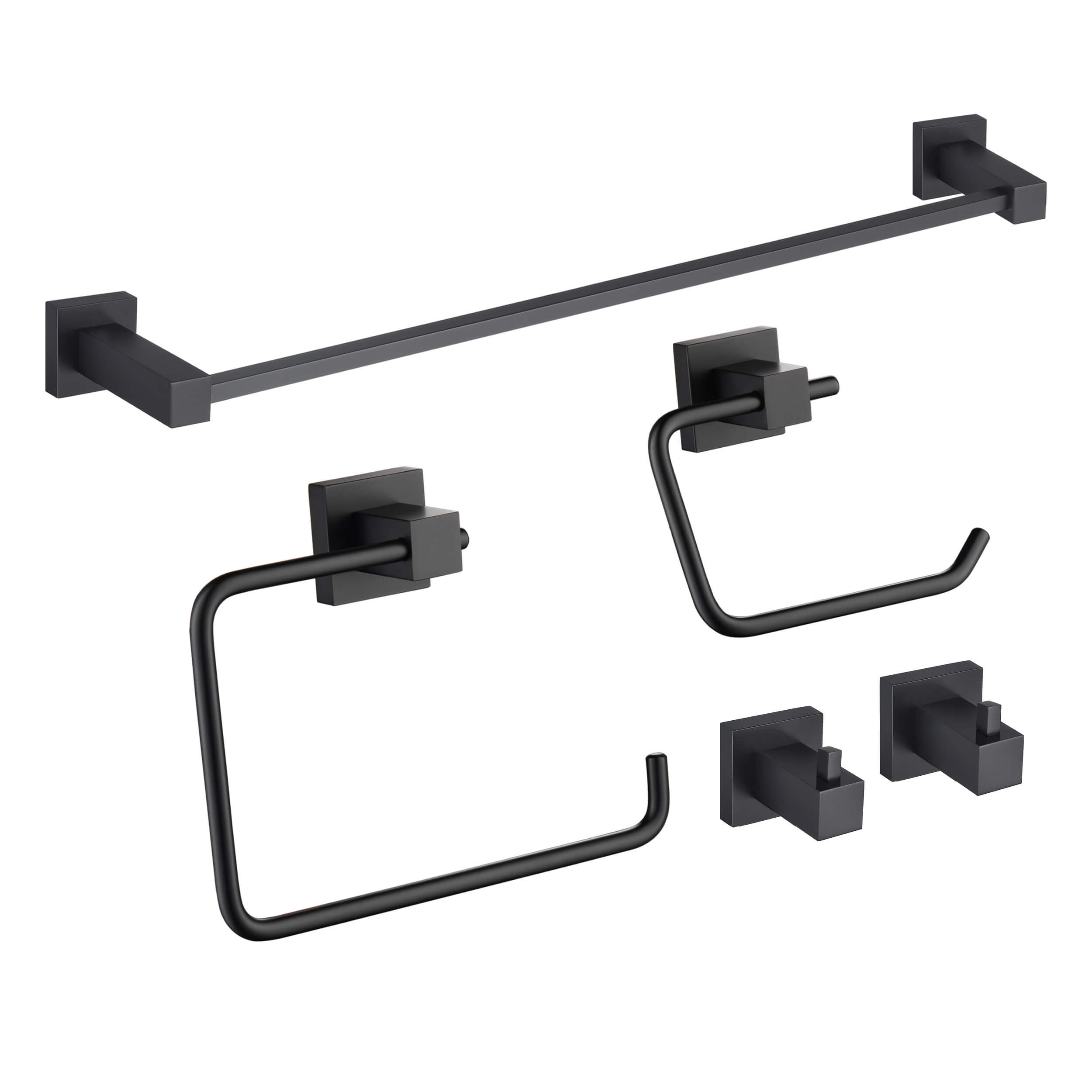 KIBI 5 - Piece Bathroom Hardware Set | Wayfair