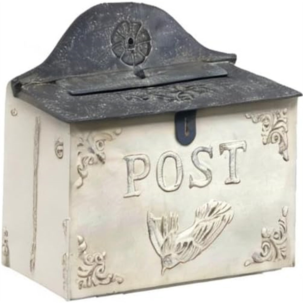RIZPET Vintage Style Post Box I Nostalgic Charm Home Decor I Farmhouse ...