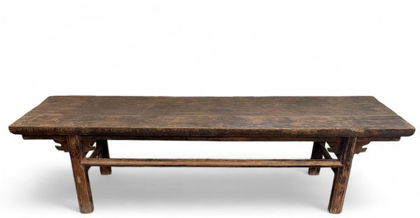 DYAG East Naturally Aged 84" inch Long Antique Chinese Bench | Perigold