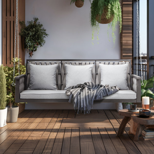 Arlmont & Co. Tarnum Porch Swing | Wayfair