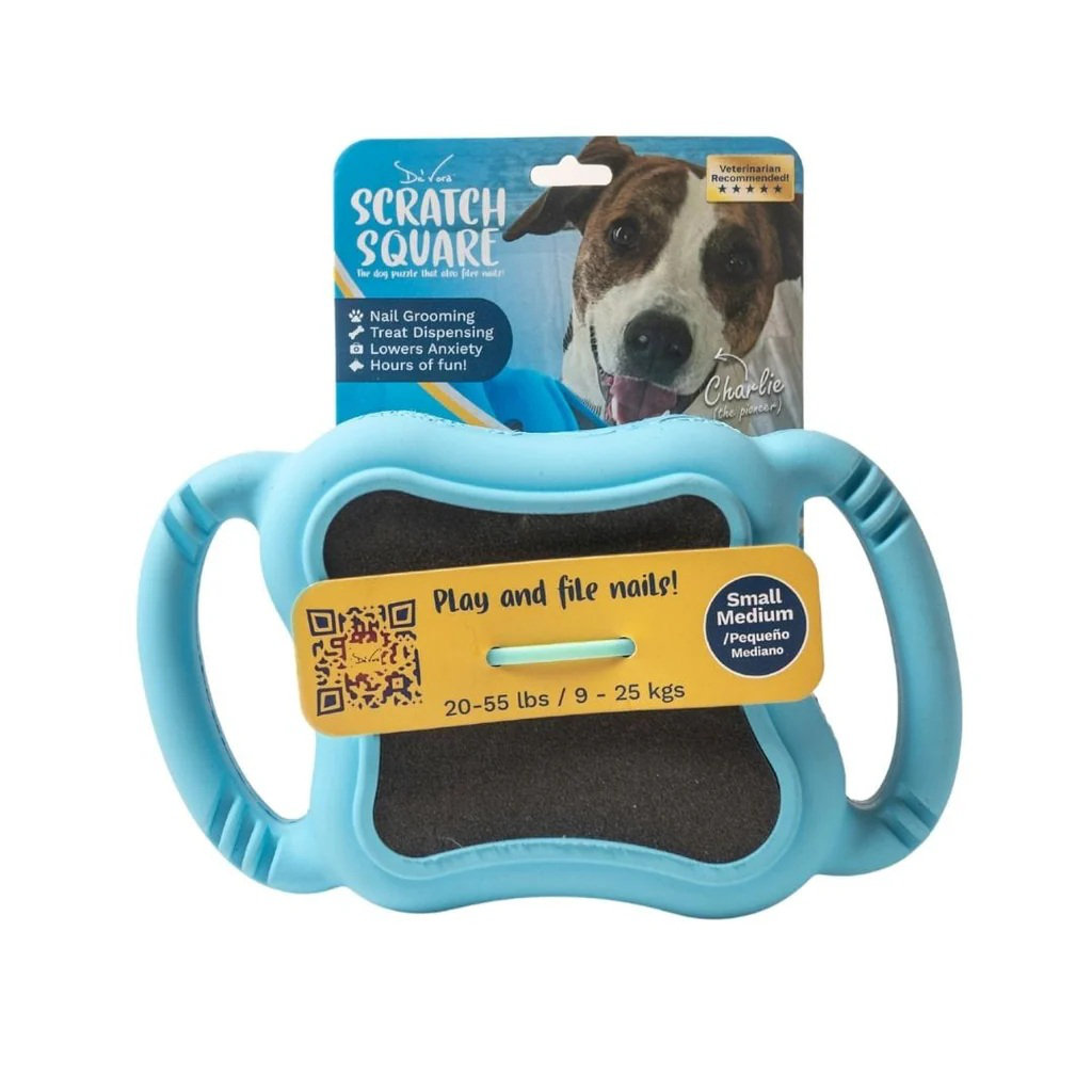 De' Vora Scratch Square Dog & Cat Grooming Toy, Small/Medium | Wayfair