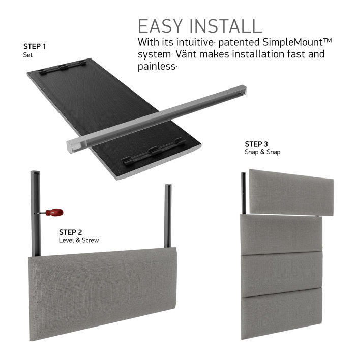 Vant Panels Wall Paneling in Metallic Neutral Champagne | Wayfair