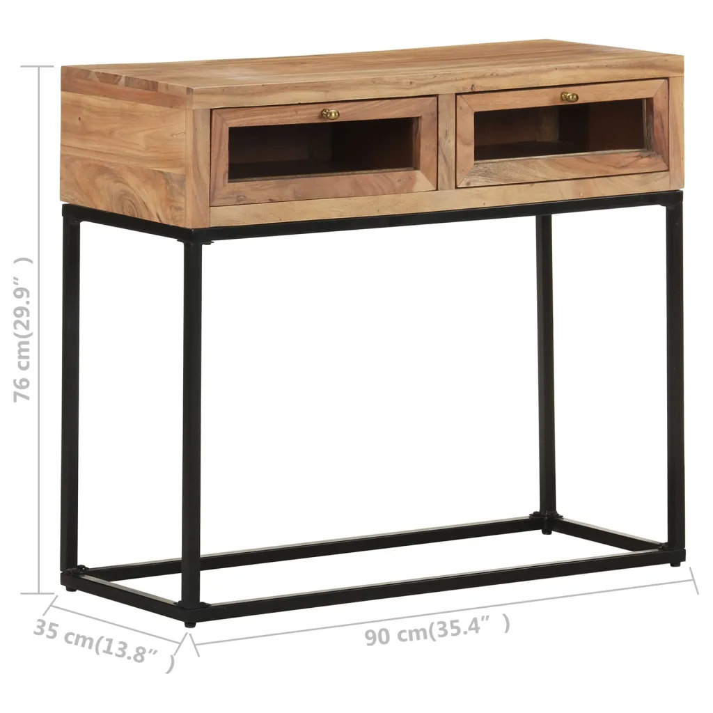 Borough Wharf Casavant 90Cm Console Table | Wayfair.co.uk