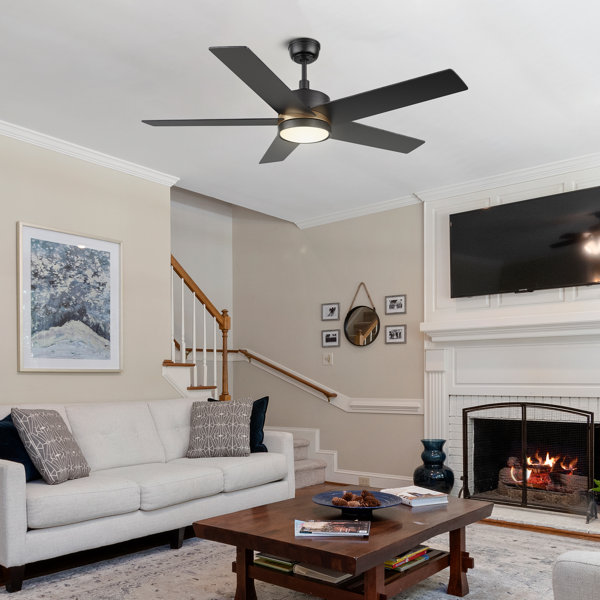 Latitude Run® 52'' Ceiling Fan with LED Lights | Wayfair