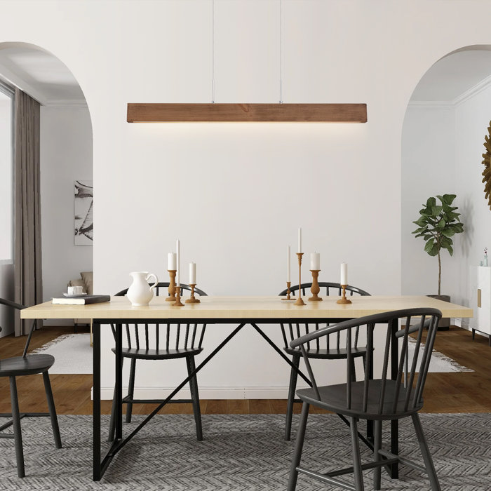 Latitude Run® Deluvina 1 - Light LED Chandelier Pendant & Reviews | Wayfair