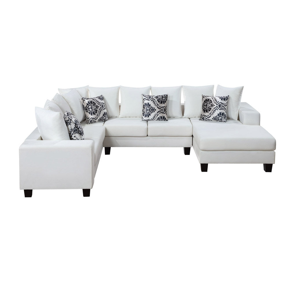 Latitude Run® Adamira 3 - Piece Upholstered Corner Sectional | Wayfair